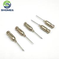 China SHOMEA Customized 0.5-1.2mm Stainless Steel Tri-Bevel End Needle with Hub for sale