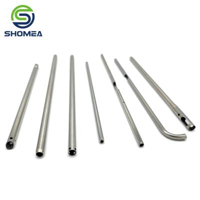 China Customized Seamless Thin Wall Stainless Steel Slot Tube 0.25-15mm OD with Pencil Tip for sale