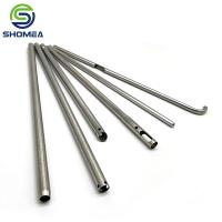 China SHOMEA Customized Seamless Thin Wall Stainless Steel Groove Tube 0.25-15mm OD for Endoscope for sale