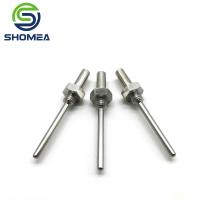 China SHOMEA Custom 304/316 Stainless Steel RTD Temperature Probe Housing 0.25-15mm OD for sale