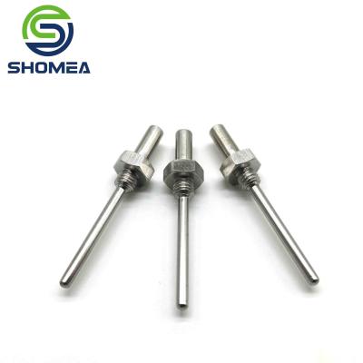 China SHOMEA Custom 304/316 Stainless Steel RTD Temperature Probe Housing 0.25-15mm OD for sale