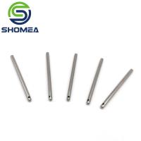 China SHOMEA Custom 304/316 Stainless Steel One Round Closed End Tube with Drilling Hole OD 0.25-15mm for sale