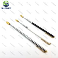 China SHOMEA Customized 201/304 Stainless Steel  Telescopic pointer with pen clip for sale