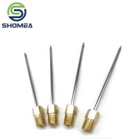 China Shomea Customized 304/316  stainless steel pencil point tip needle with M6 thread for sale