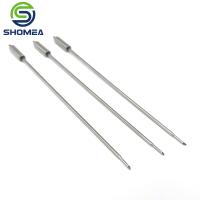 China SHOMEA Custom Small Diameter Stainless Steel Swaged needle with single bevel end for sale