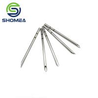 China SHOMEA Custom 11G Laser Marking Stainless Steel Trocar Needle with Lancet Tip OD 0.25-15mm for sale