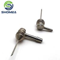 China SHOMEA Custom Electrolytic Polishing Stainless Steel Double Drinker Needle Use For Coffee Machine for sale