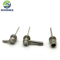 China SHOMEA Custom Electrolytic Polishing Stainless Steel Double Drinker Needle Use For Coffee Machine for sale