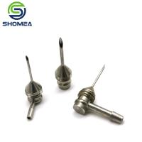 China SHOMEA Custom Electrolytic Polishing Stainless Steel Double Drinker Needle Use For Coffee Machine for sale