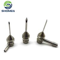 China SHOMEA Custom Electrolytic Polishing Stainless Steel Double Drinker Needle Use For Coffee Machine for sale