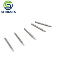 China SHOMEA Custom High Hardness Textile Steel Needle Nickel Plated OD 0.1mm 3G-32G for sale