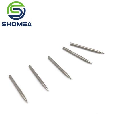 China SHOMEA Custom High Hardness Textile Steel Needle Nickel Plated OD 0.1mm 3G-32G for sale