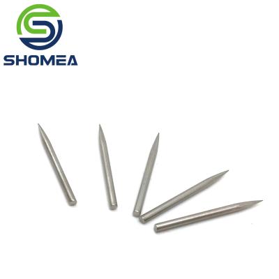 China SHOMEA Custom High Hardness Steel Spinning Needle Pencil Point Tip OD 0.25-15mm for sale