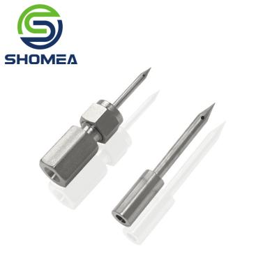 China SHOMEA Custom 304/316 Stainless Steel Micro Valve Drywall Needle 0.25-15mm OD Pencil Point Tip for sale