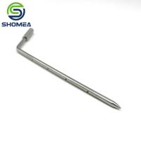 China SHOMEA Custom Electrolytic Polishing Stainless Steel Conical Tip Needle Side Hole 0.25-15mm OD for sale