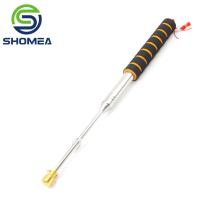 China SHOMEA Custom 1M-6M Long Stainless Steel Retractable Guide Flagpole with Foam Cotton Handle for sale