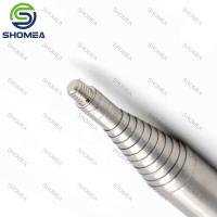 China SHOMEA Custom Stainless Steel Telescopic Pole 6-16mm OD with Male Thread Top for sale