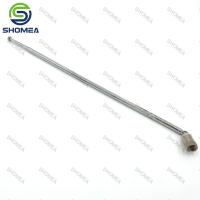 China SHOMEA Custom Chrome Plated Brass Telescopic Antenna with Swivel Joint 2-16mm OD for sale