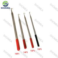 China SHOMEA Customized Stainless Steel Frisbee Golf Disc Retriever Tool 9.5Ft to 18Ft Telescopic for sale