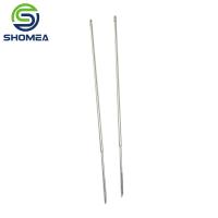 China SHOMEA Custom Stainless Steel Slot Needle 15G to 28G with Laser Marking for sale