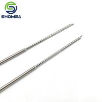 China Custom Electrolytic Polishing Stainless Steel Slot Needle OD 0.25-15mm Laser Marking for sale