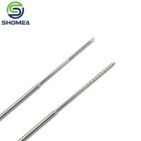 China SHOMEA Custom Electrolytic Polishing Stainless Steel Curve Needle OD 0.25-15mm Laser Marking for sale