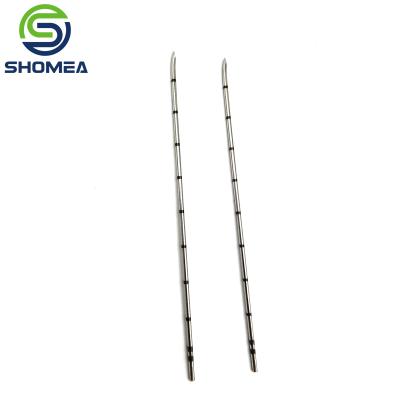 China SHOMEA Custom Electrolytic Polishing Stainless Steel Curve Needle OD 0.25-15mm Laser Marking for sale
