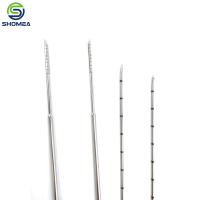China SHOMEA Custom Electrolytic Polishing Stainless Steel Curve Needle OD 0.25-15mm Laser Marking for sale