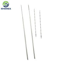China SHOMEA Custom Electrolytic Polishing Stainless Steel Bent Tip Needle Single Bevel End 0.25-15mm OD for sale