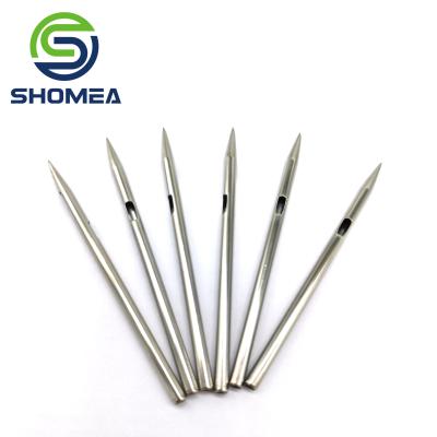 China SHOMEA Custom Thin Wall Stainless Steel Cut Slot Needle Pencil Point Tip 0.25-15mm OD for sale