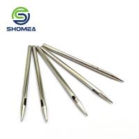 China SHOMEA Custom Thin Wall Stainless Steel Cut Slot Needle Pencil Point Tip 0.25-15mm OD for sale