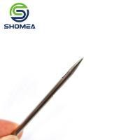 China SHOMEA Custom Small Diameter 304 316 Stainless Steel Slot Needle Conical Tip OD 0.25-15mm for sale