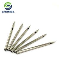 China SHOMEA Custom Thin Wall Small Diameter 304/316 Stainless Steel Pencil Point Needle with Cut Slot 0.25-15mm OD for sale