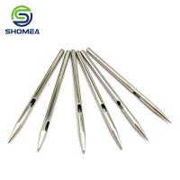 China SHOMEA Custom Thin Wall Small Diameter 304/316 Stainless Steel Pencil Point Needle with Cut Slot 0.25-15mm OD for sale