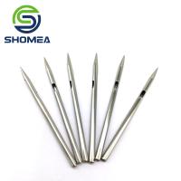 China SHOMEA Custom Thin Wall Small Diameter 304/316 Stainless Steel Pencil Point Needle with Cut Slot 0.25-15mm OD for sale
