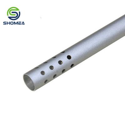 China SHOMEA Custom 304/316 Stainless Steel Perforated Tube OD 0.25-15mm Wall 0.05-3mm for sale