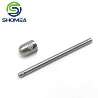 China SHOMEA Custom 304/316 Stainless Steel Perforated Tube OD 0.25-15mm Wall 0.05-3mm for sale