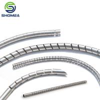 China SHOMEA Custom Small Diameter 304/316 Stainless Steel Spring Tube 0.25-15mm OD for Temperature Probe for sale