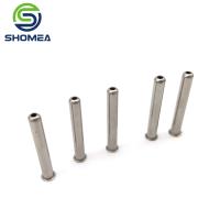 China SHOMEA Custom Thin Wall Seamless 1.4307 Stainless Steel Cut Slot Tube OD 0.25-15mm Wall 0.05-3mm for sale