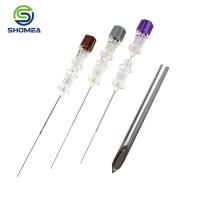 China SHOMEA customized 11G-32G Stainless Steel Spinal needle with Triple bevel end for sale