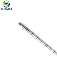 China SHOMEA customized Electrolytic polishing Solid Stainless Steel Triple Bevel end needle for sale