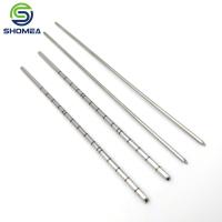 China SHOMEA customized Electrolytic polishing Solid Stainless Steel Triple Bevel end needle for sale