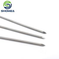 China SHOMEA customized Electrolytic polishing Solid Stainless Steel Triple Bevel end needle for sale
