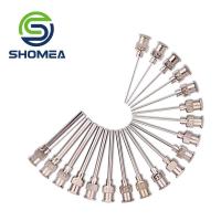China SHOMEA Custom 304 316 Stainless Steel Glue Dispensing Needle with Luer Lock 0.25-15mm OD for sale