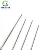 China SHOMEA Custom 0.45-1.5mm Small Diameter Stainless Steel Bent Tip Needle with Hub for sale