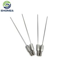 China SHOMEA Custom 0.45-1.5mm Small Diameter Stainless Steel Bent Tip Needle with Hub for sale