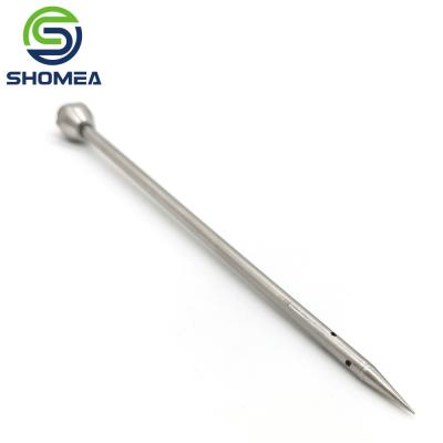 China SHOMEA Custom Electrolytic Polishing Stainless Steel Air Pump Needle 0.25-15mm OD Metal Base for sale