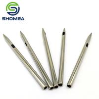 China SHOMEA Custom Electrolytic Polishing Stainless Steel Air Pump Needle 0.25-15mm OD Metal Base for sale