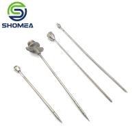 China SHOMEA Custom 304 316 Stainless Steel Piercing Needle Pencil Point Tip 0.25-15mm OD for sale
