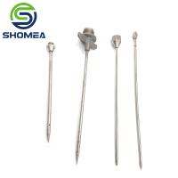 China SHOMEA Custom 304 316 Stainless Steel Piercing Needle Pencil Point Tip 0.25-15mm OD for sale